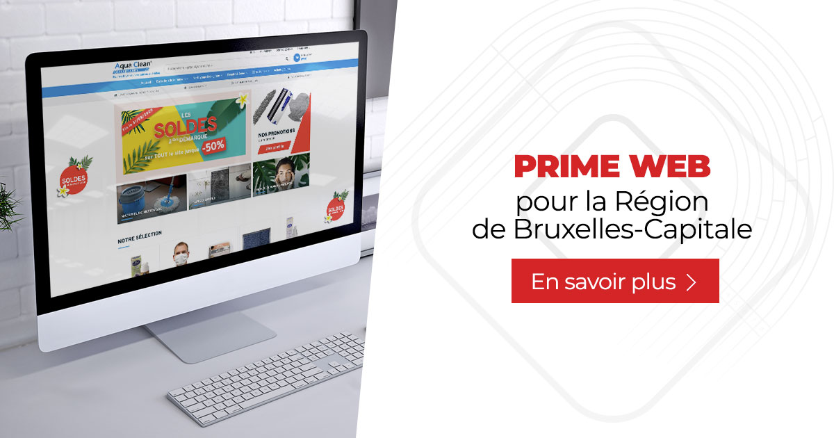 Prime pour la création de sites Internet à Bruxelles